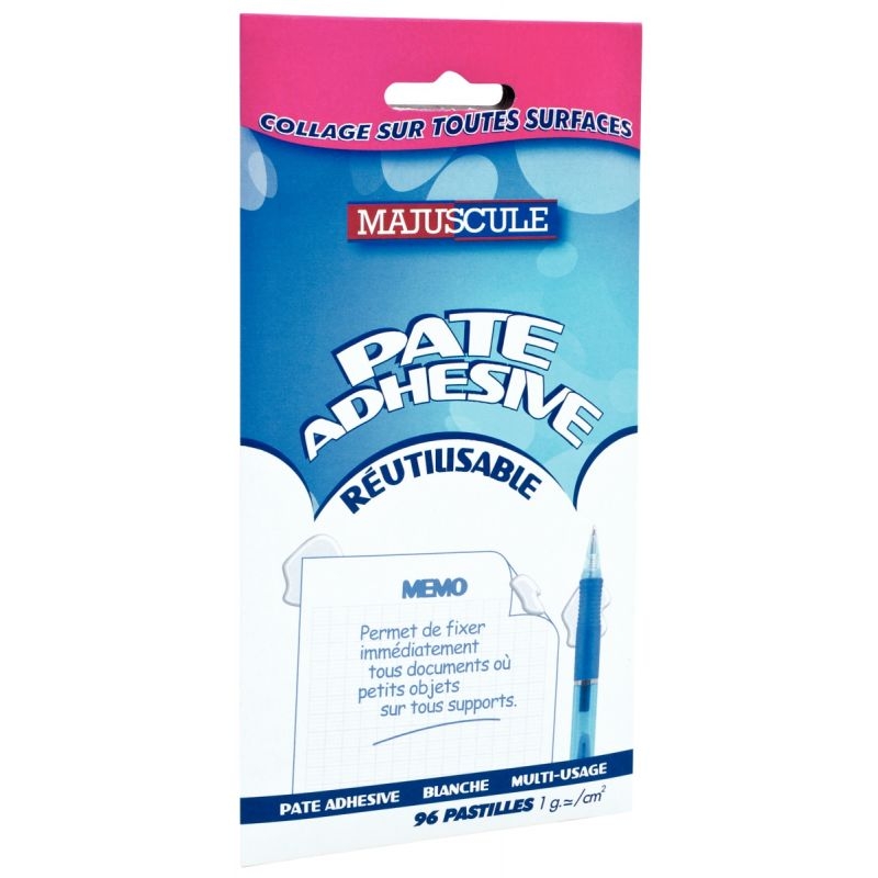 Blister de 96 pastilles de pâte adhésive blanche | MilBulles