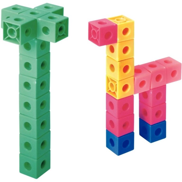 Boite de 24 fiches d'activités pour le jeu de construction cubes colorés | MilBulles