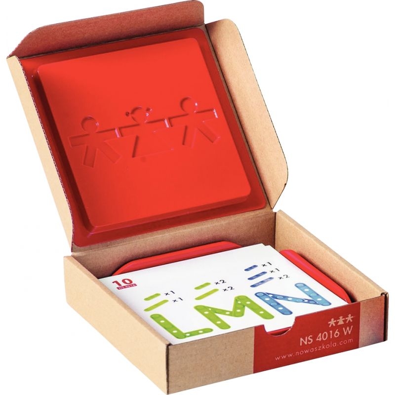 Boite de 24 fiches d'activités pour le jeu de manipulation barrettes ...