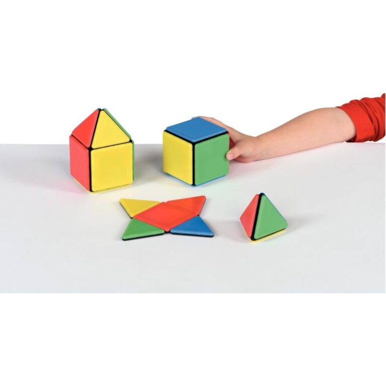Boite de 24 polydron solides magnétiques | MilBulles