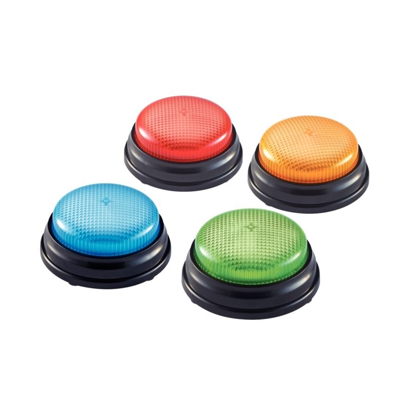 Boîte de 4 buzzers lumineux | MilBulles