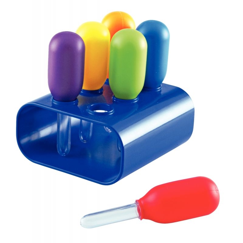 Boîte de 6 pipettes pour liquide et son support | MilBulles