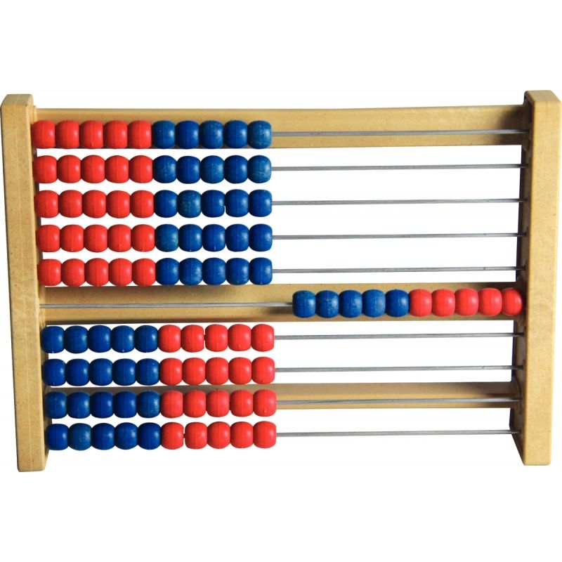 Boulier 2 couleurs par ligne en RE-WOOD | MilBulles