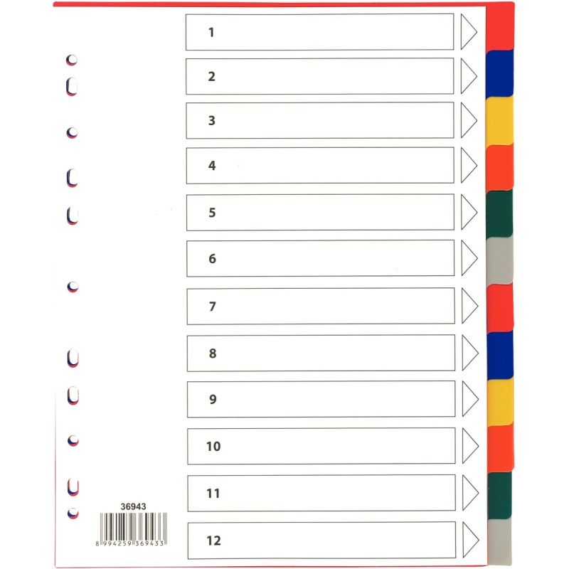 Jeu de 12 intercalaires | MilBulles