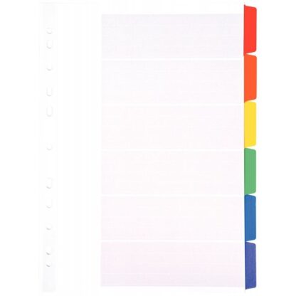 Jeu de 6 intercalaires cartonnés | MilBulles