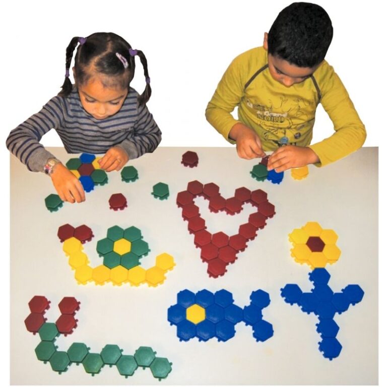 Jeu HEX-FLEX 200 pièces + 14 fiches | MilBulles