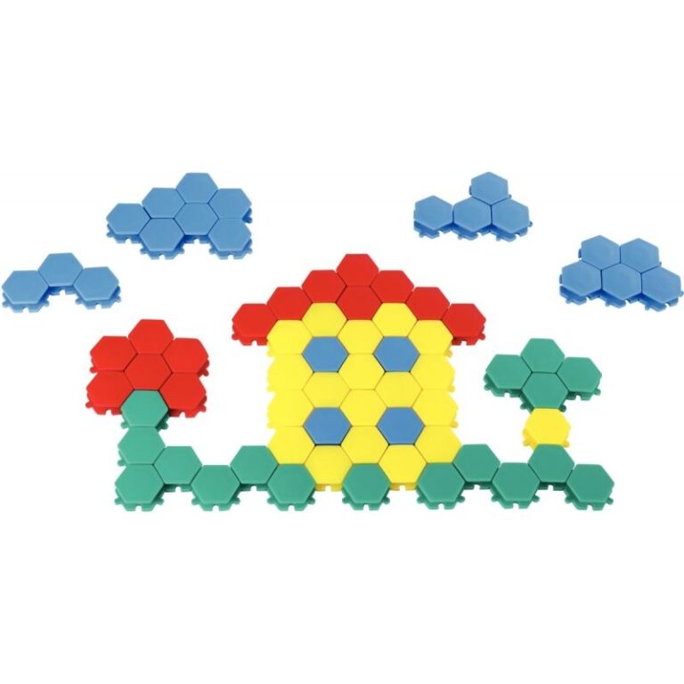 Jeu HEX-FLEX 200 pièces + 14 fiches | MilBulles