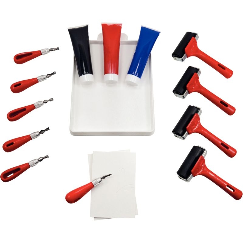 Kit d’initiation à la linogravure | MilBulles