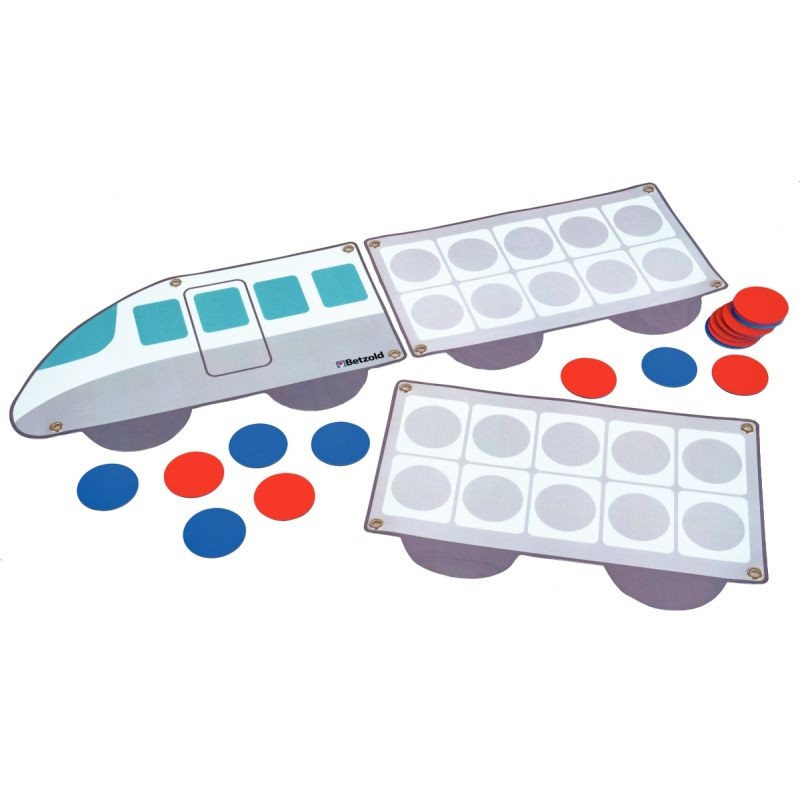 Le train à compter magnétique | MilBulles