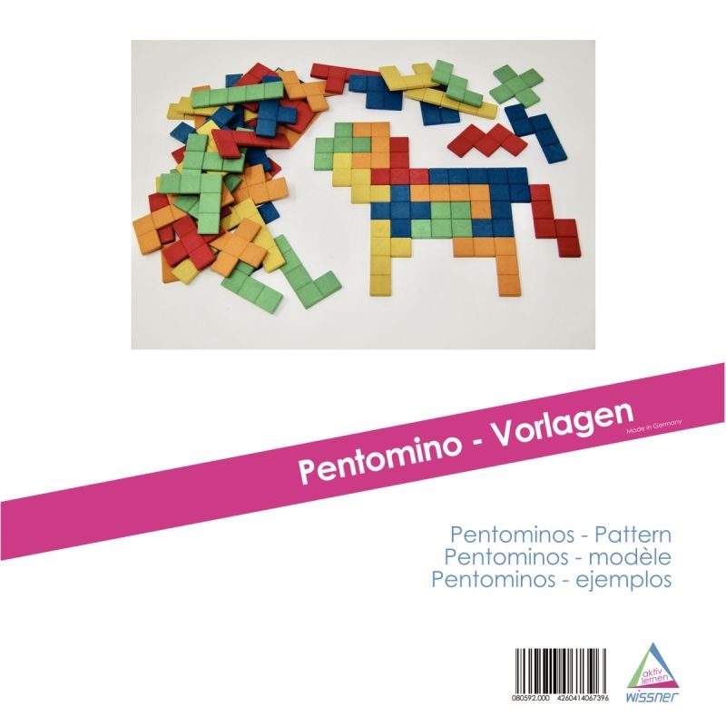 Livret de modèles pour pentaminos | MilBulles