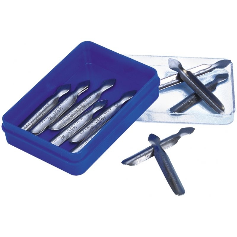 Lot de 12 plumes à gratter pour porte plume à levier | MilBulles