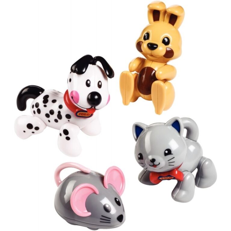 Lot de 4 animaux domestiques TOLO | MilBulles
