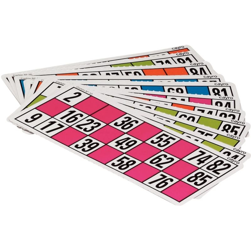 Lot de 48 cartons de loto | MilBulles