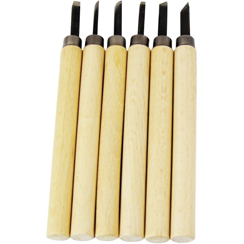 Lot de 6 gouges pour linogravure | MilBulles