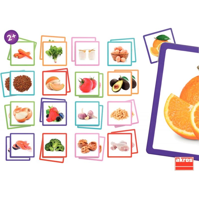 Maxi mémo les aliments | MilBulles