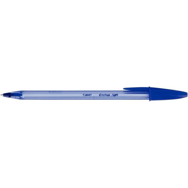 Stylo bille Bic Cristal Soft bleu | MilBulles