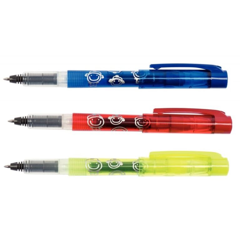 Stylo roller à cartouche smiley | MilBulles