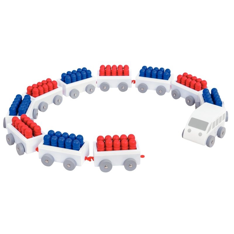 Train à compter jusqu'à 100 | MilBulles