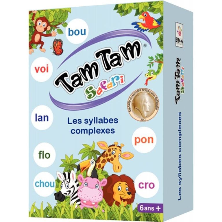TAM TAM SAFARI les syllabes complexes | MilBulles
