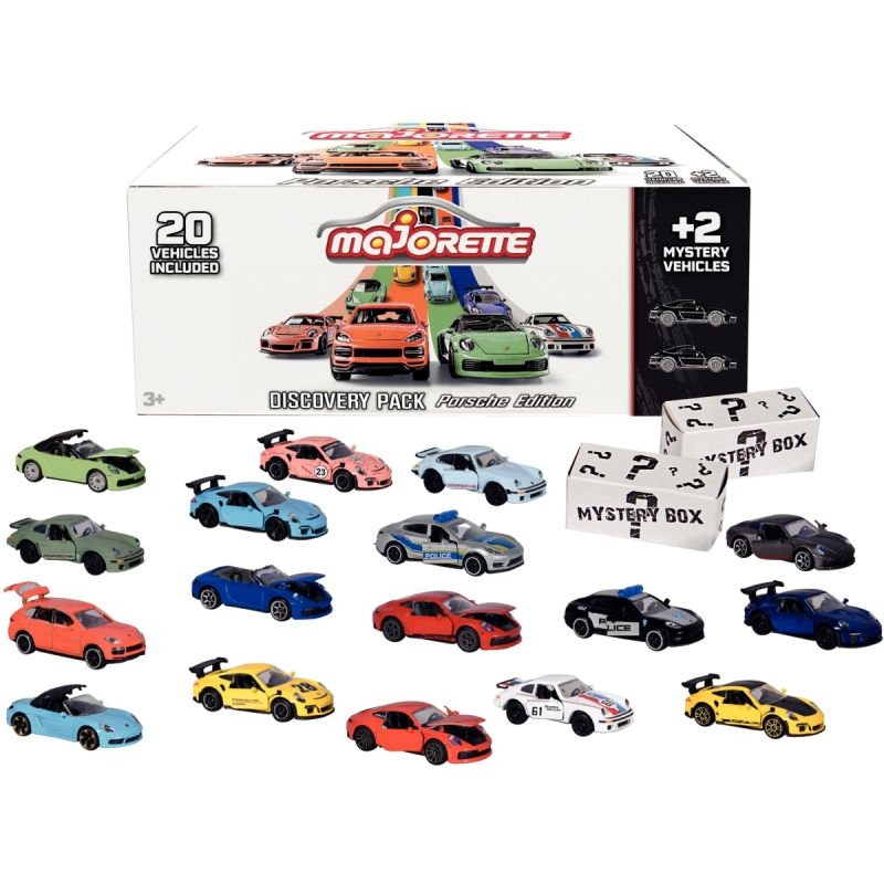 Coffret MAJORETTE Porsche, 22 véhicules | MilBulles
