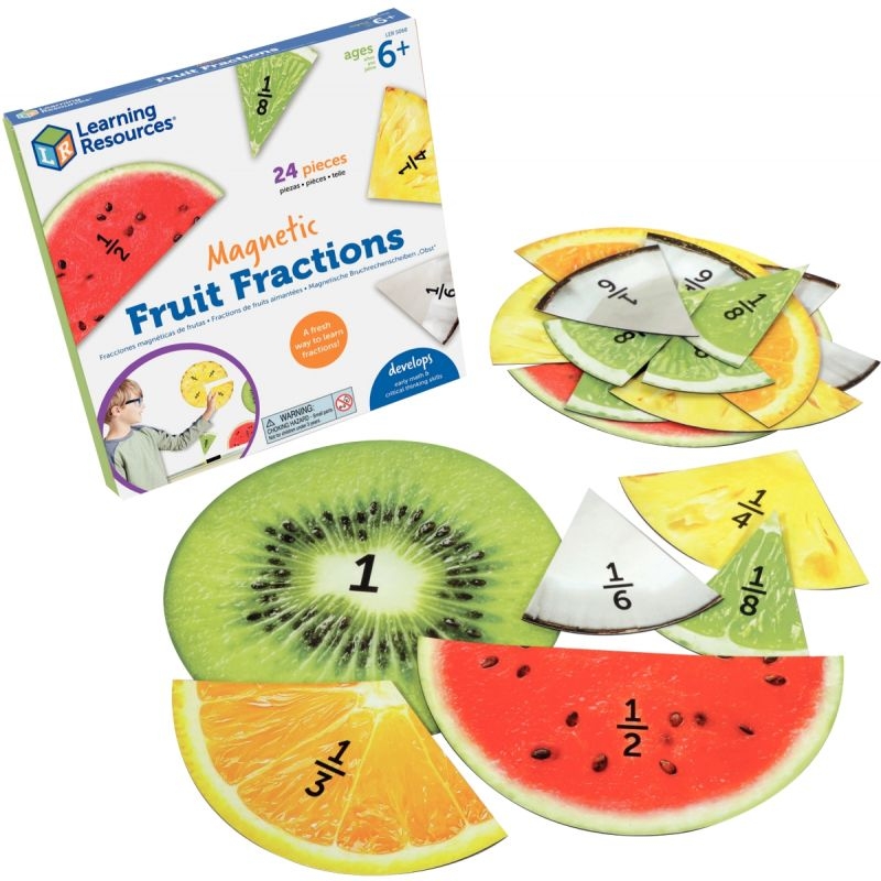Les 6 fruits en fraction | MilBulles