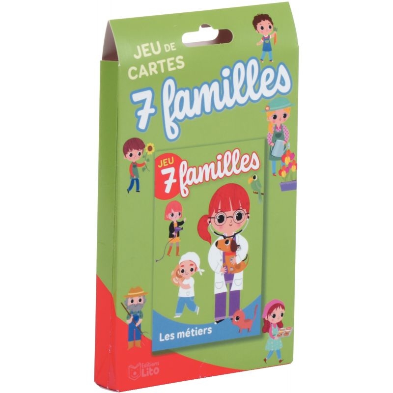 Jeu de 7 familles les métiers | MilBulles